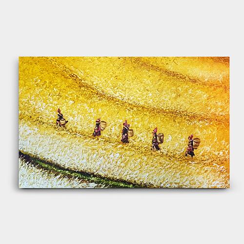 Rice Field Painting - SeoArt