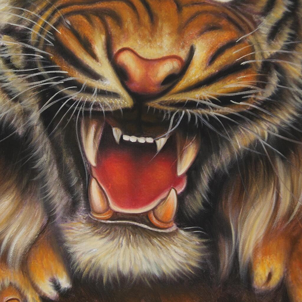 Tiger Painting - SeoArt